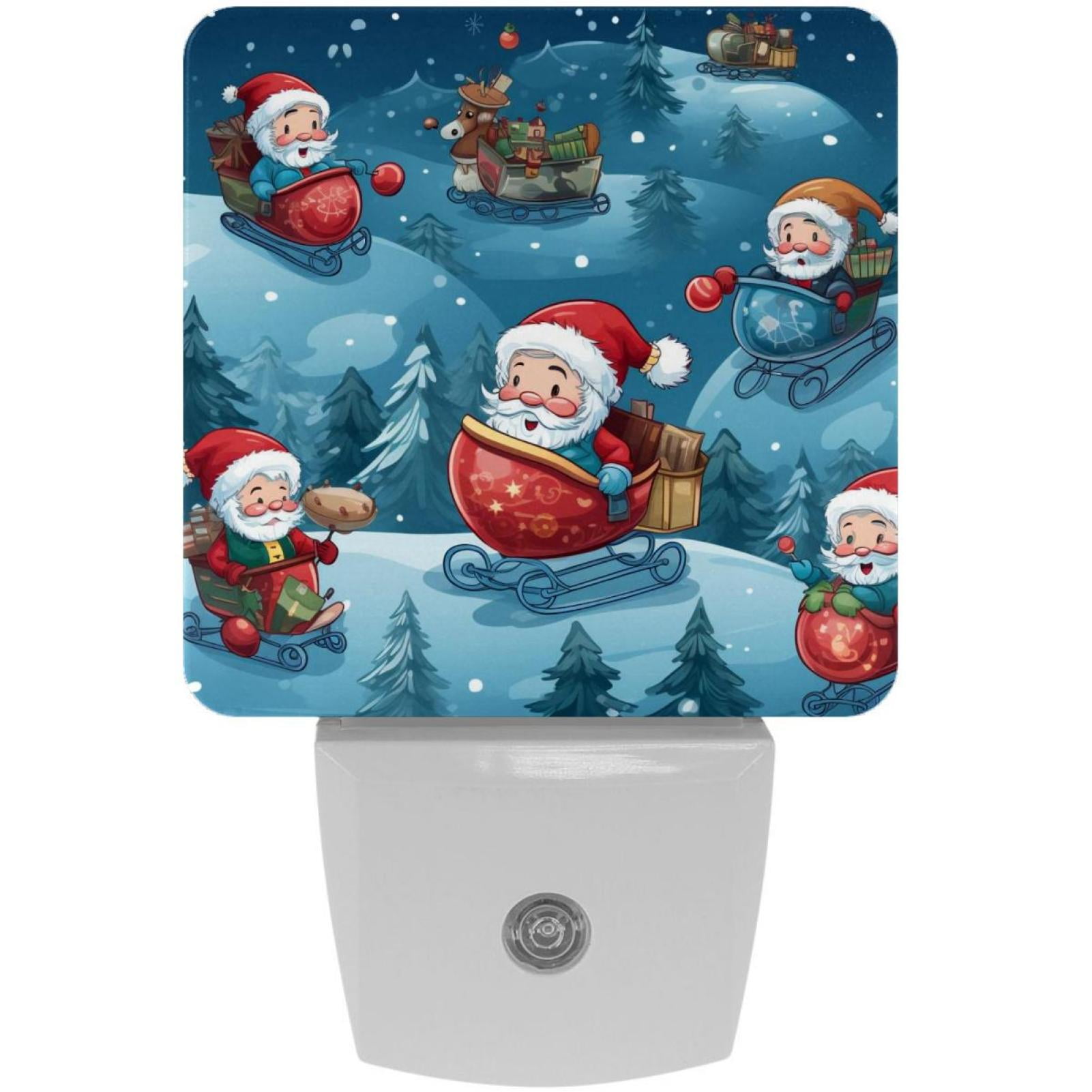 Christmas sled LED Square Night Lights - Stylish and Energy-Efficient ...