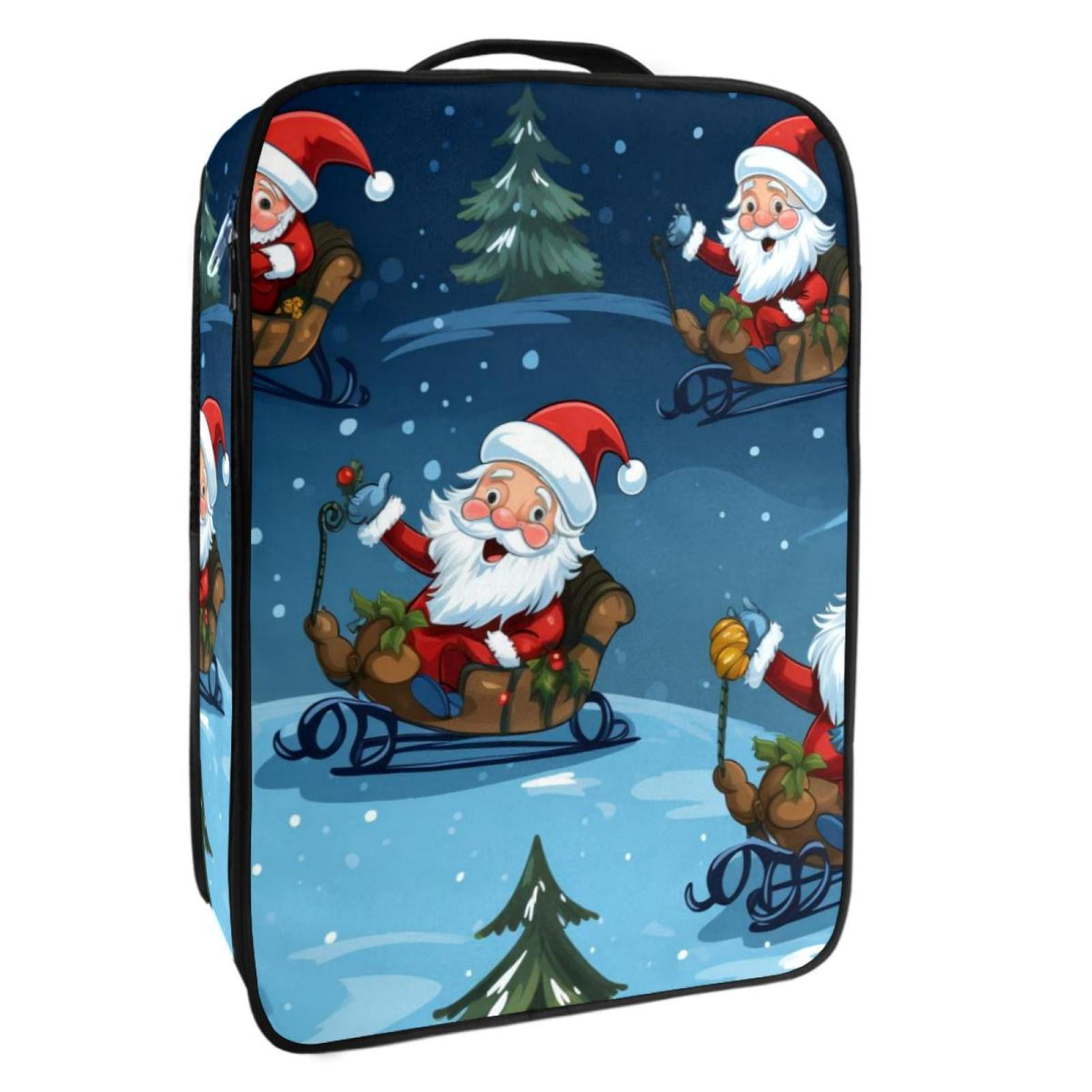 Christmas sled Polyester Shoe Organizer Box 23x31cm/9x12in Closet ...