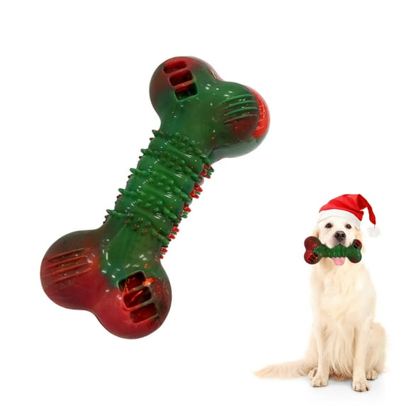 Christmas-themed Bones Chew Toy For Pet And Long-lasting And Teeth ...