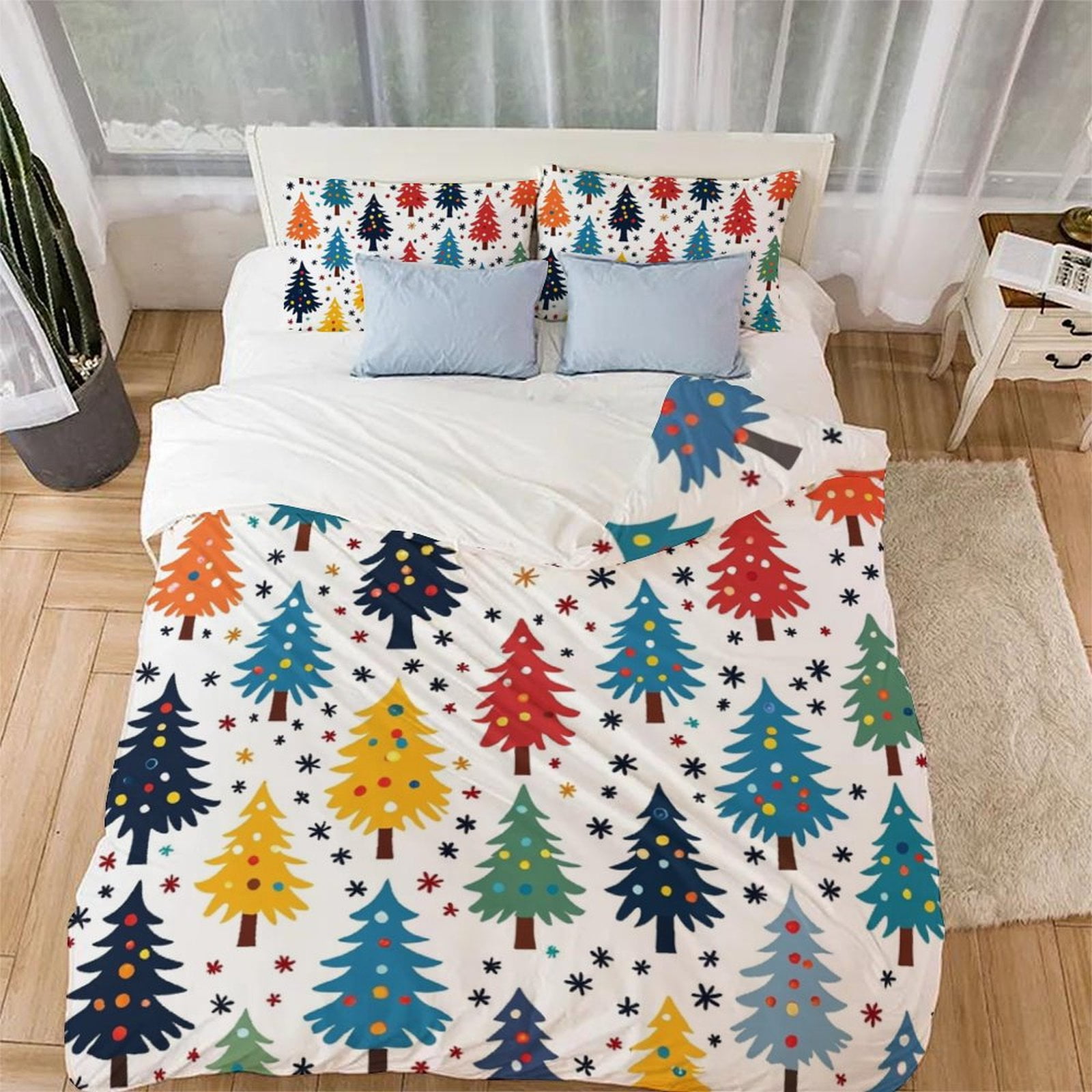 Christmas tree 3D Printed Bedding Set Comforter Covers Quilt Cover ...