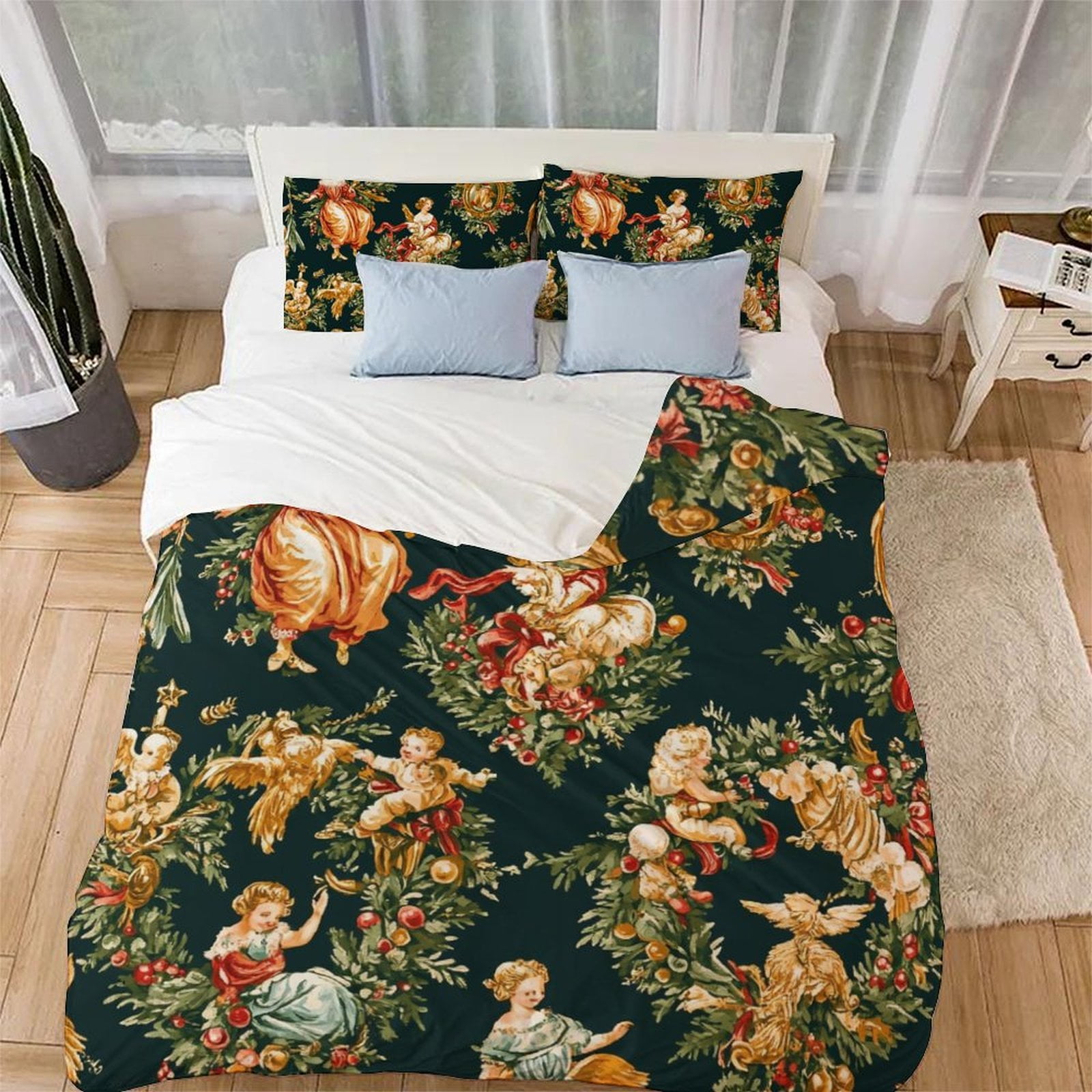 Christmas tree 3D Printed Bedding Set Quilt Cover Comforter Covers ...