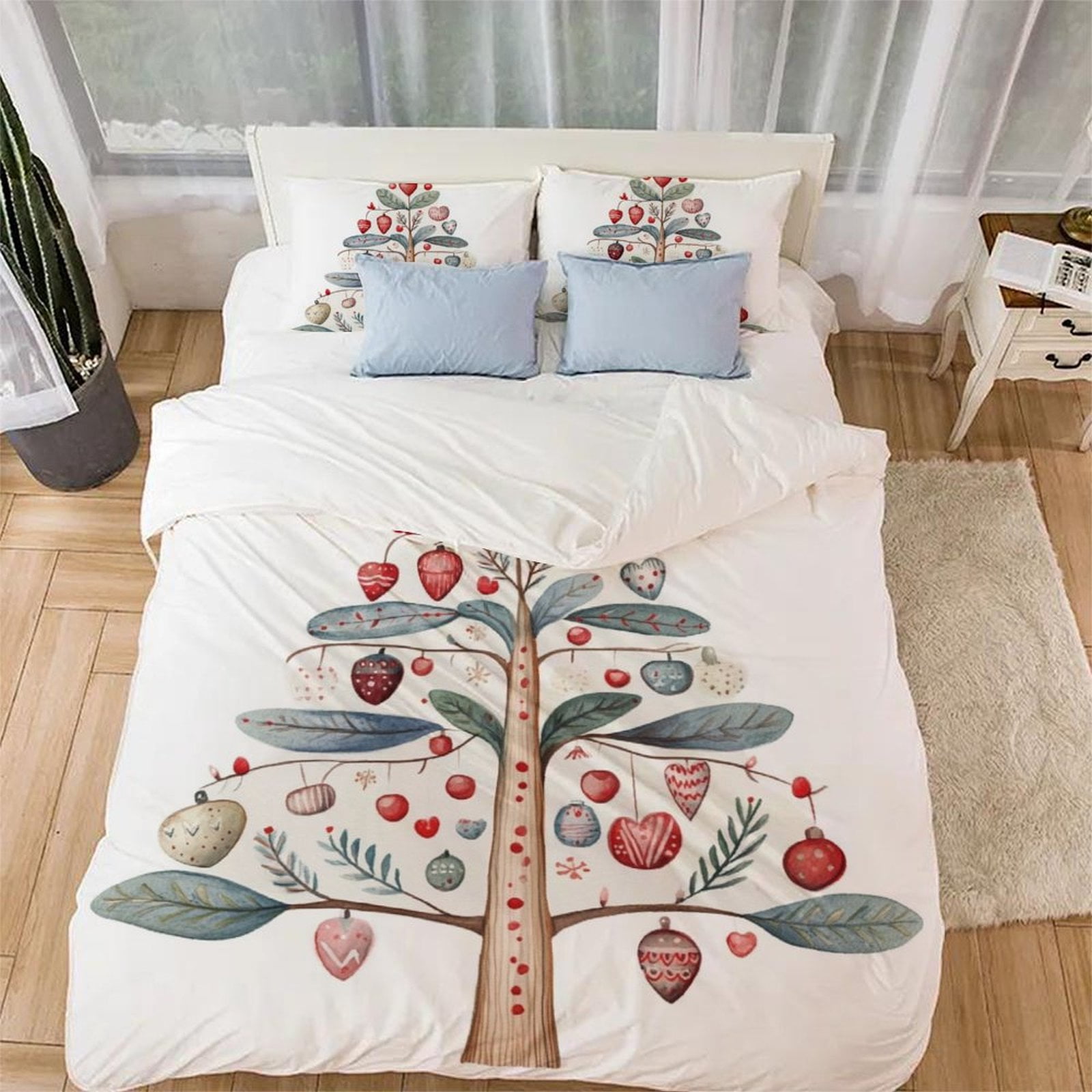 Christmas tree Bedding Set Comforter Covers 3D Printed Quilt Cover ...