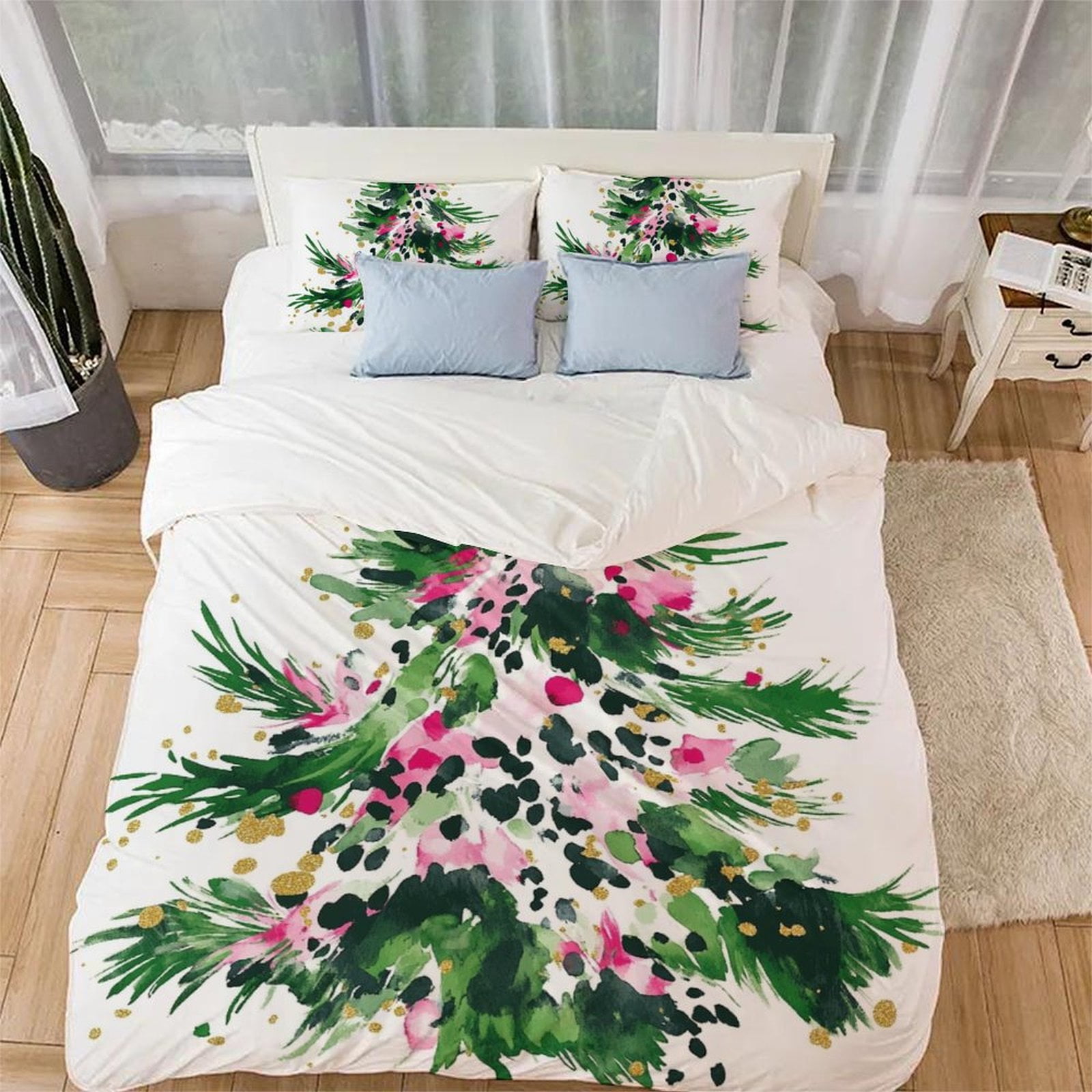 Christmas tree Comforter Covers Duvet Cover 3D Printed Bedding Set ...