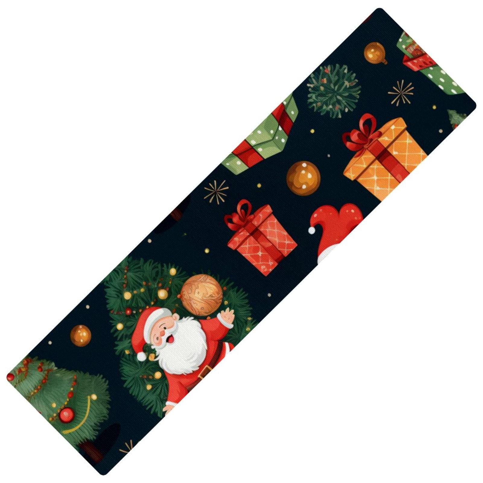 Christmas tree Kitchen Runners: Rectangular, 15.7"x59" Washable ...