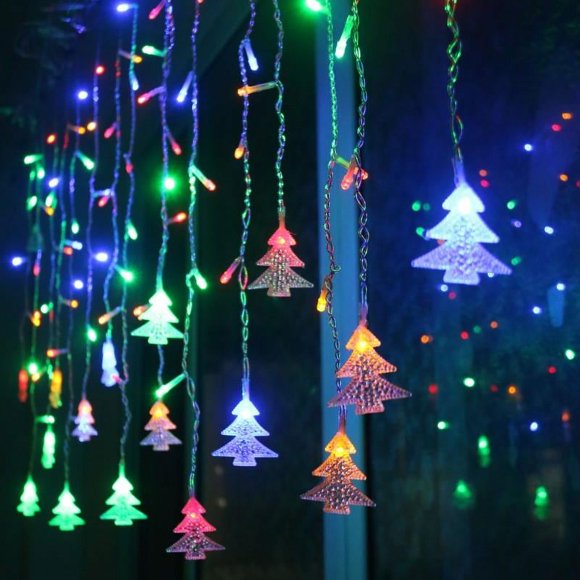 Rainbow Christmas Lights