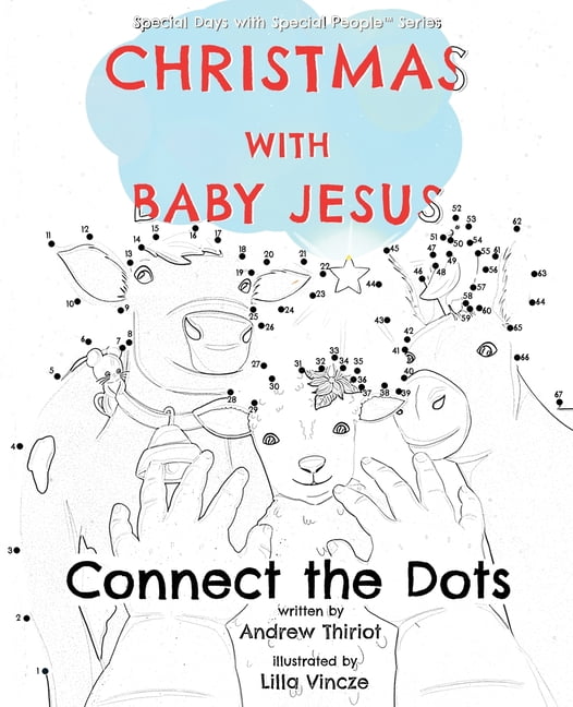 Christmas with Baby Jesus: Connect the Dots (Paperback) by Andrew ...