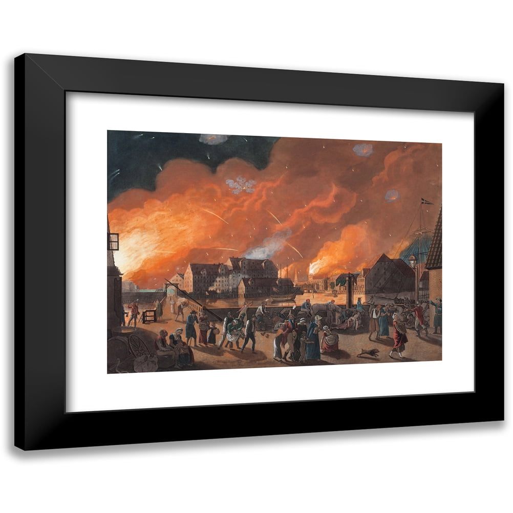 Christoffer Wilhelm Eckersberg 18x14 Black Modern Framed Museum Art ...