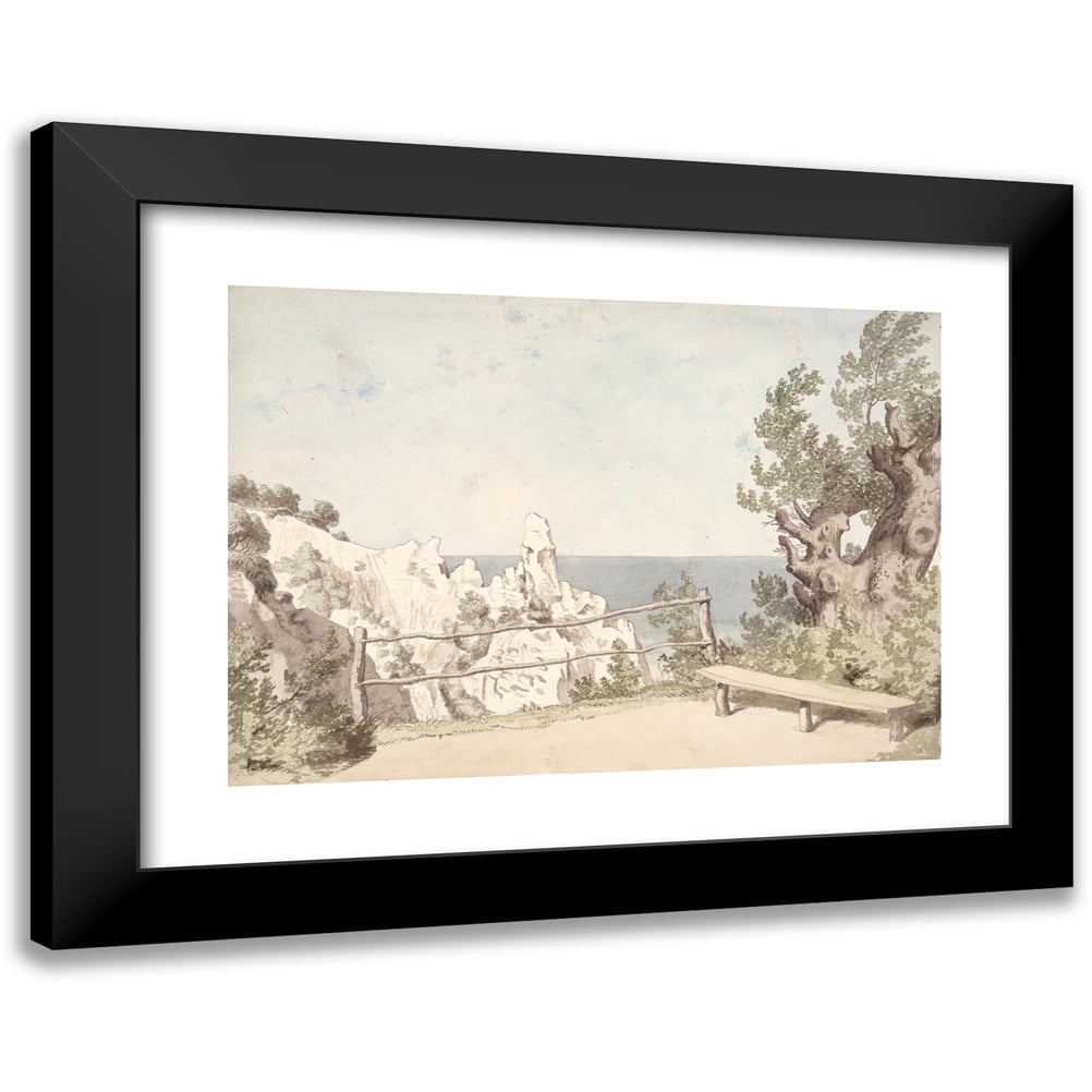 Christoffer Wilhelm Eckersberg 18x14 Black Modern Framed Museum Art ...