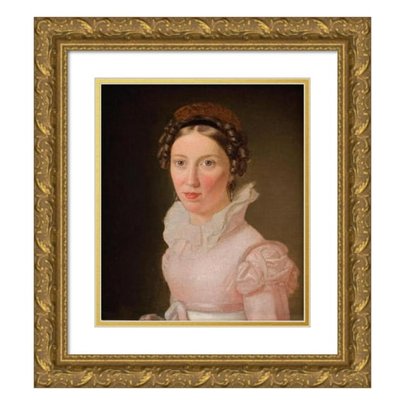 Christoffer Wilhelm Eckersberg 20x23 Gold Ornate Framed and Double ...