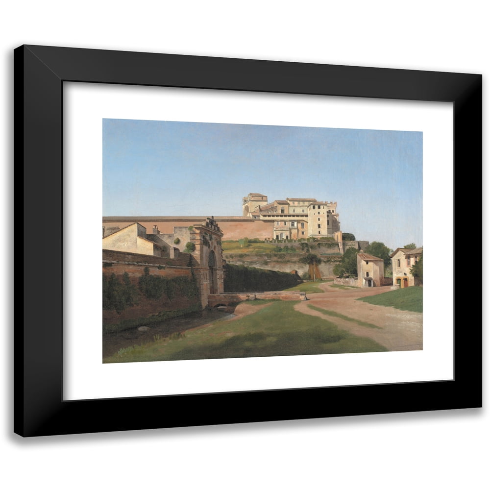 Christoffer Wilhelm Eckersberg 24x19 Black Modern Framed Museum Art ...