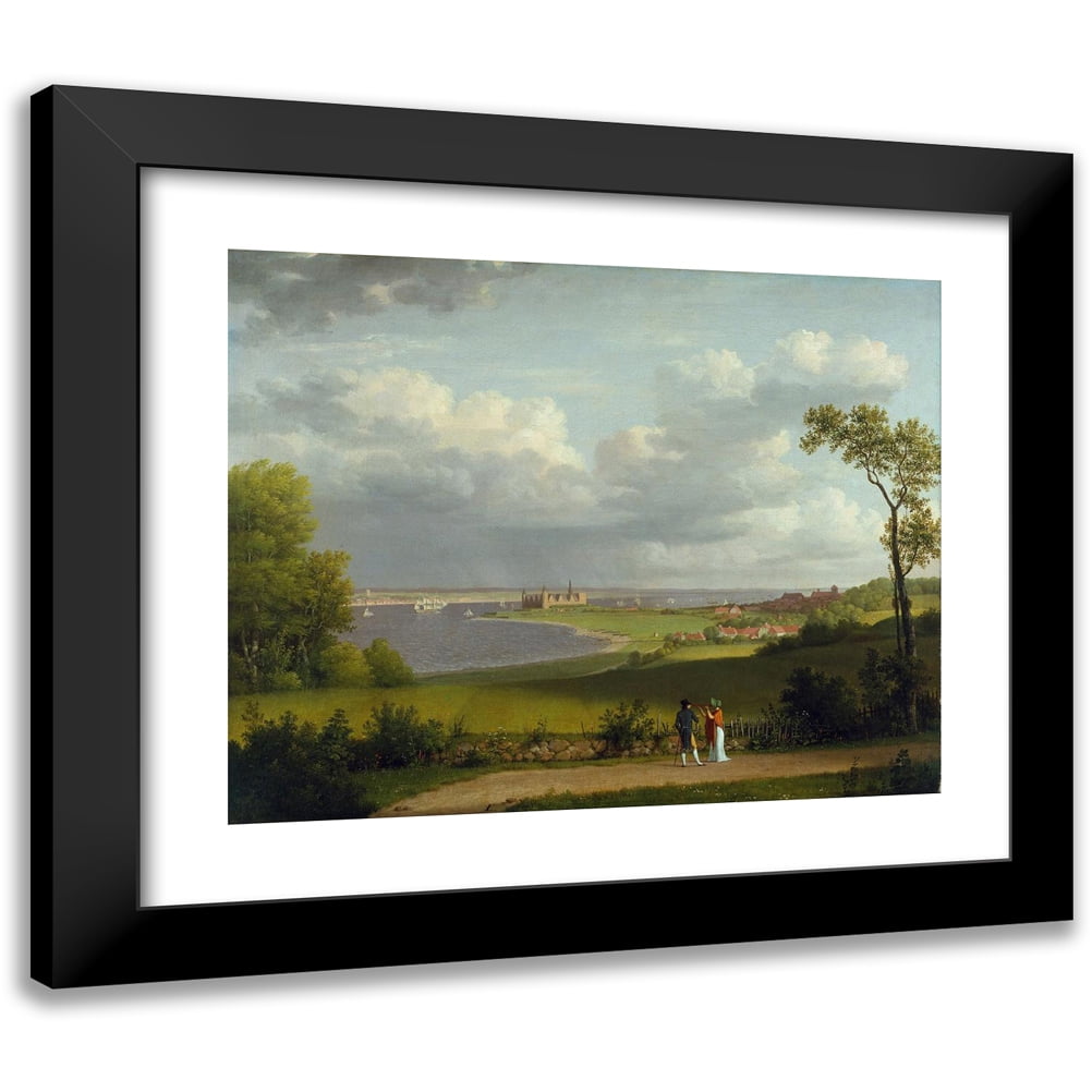 Christoffer Wilhelm Eckersberg 24x20 Black Modern Framed Museum Art ...