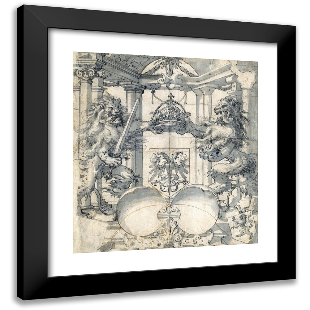 Christoph Murer 15x16 Black Modern Framed Museum Art Print Titled ...