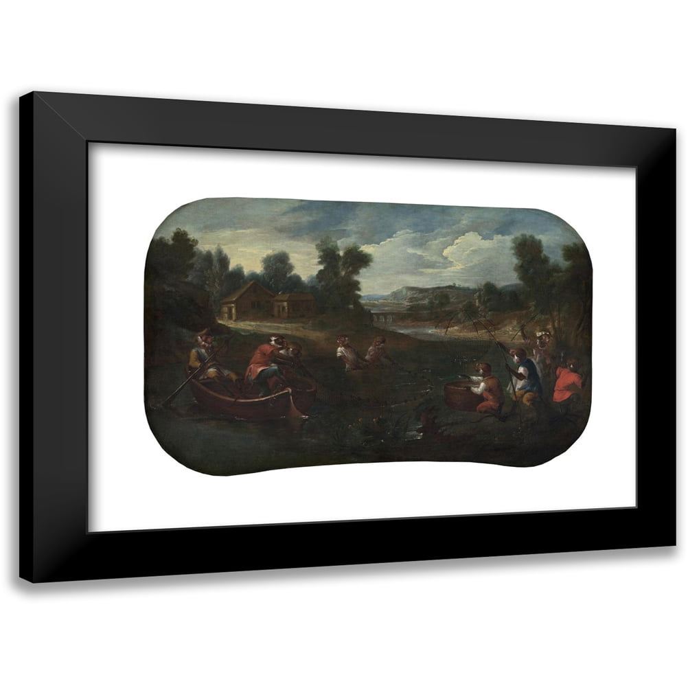 Christophe Huet 14x11 Black Modern Framed Museum Art Print Titled ...