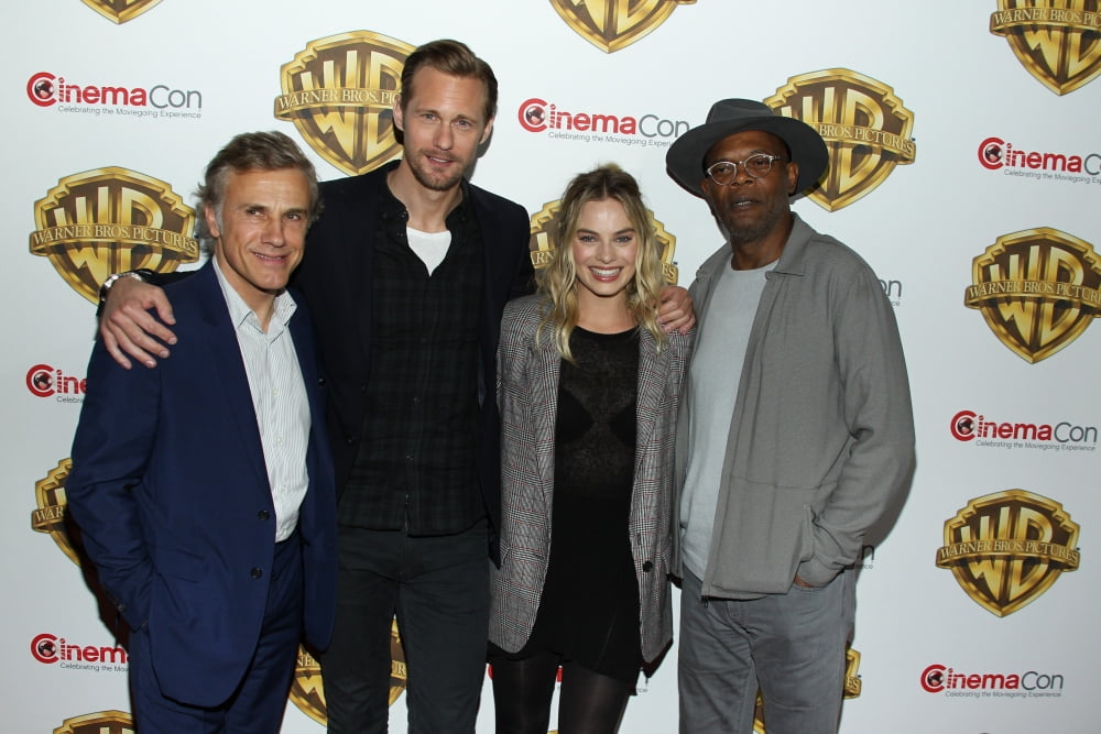 Christophe Waltz Alexander Skarsgard Margot Robbie Samuel L. Jackson In ...