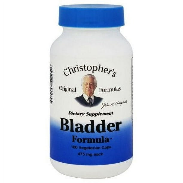 Christopher's Original Formulas Bladder Formula - 475 mg - 100 Caps ...