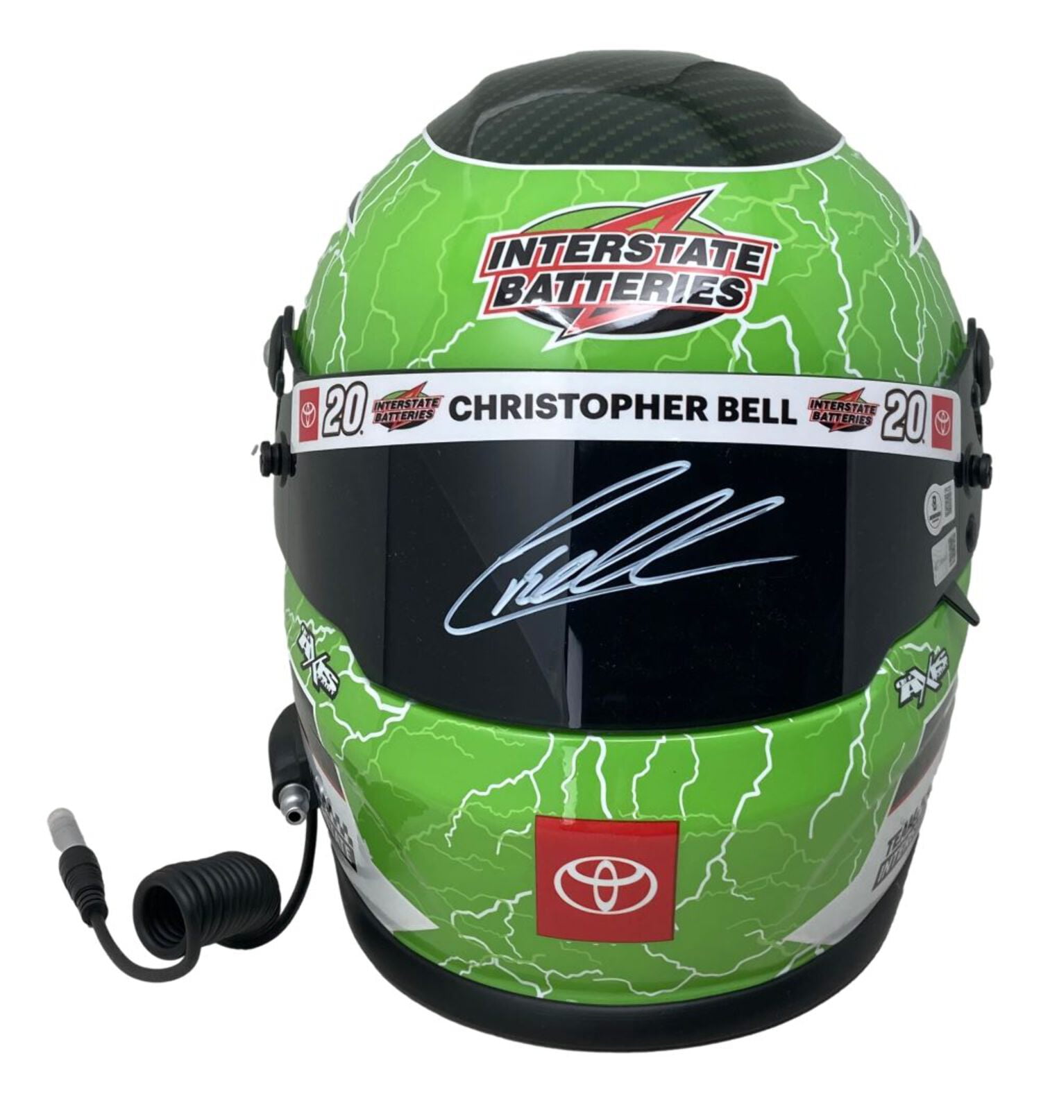 Christopher Bell Signed NASCAR Interstate Full Size Replica Racing ...