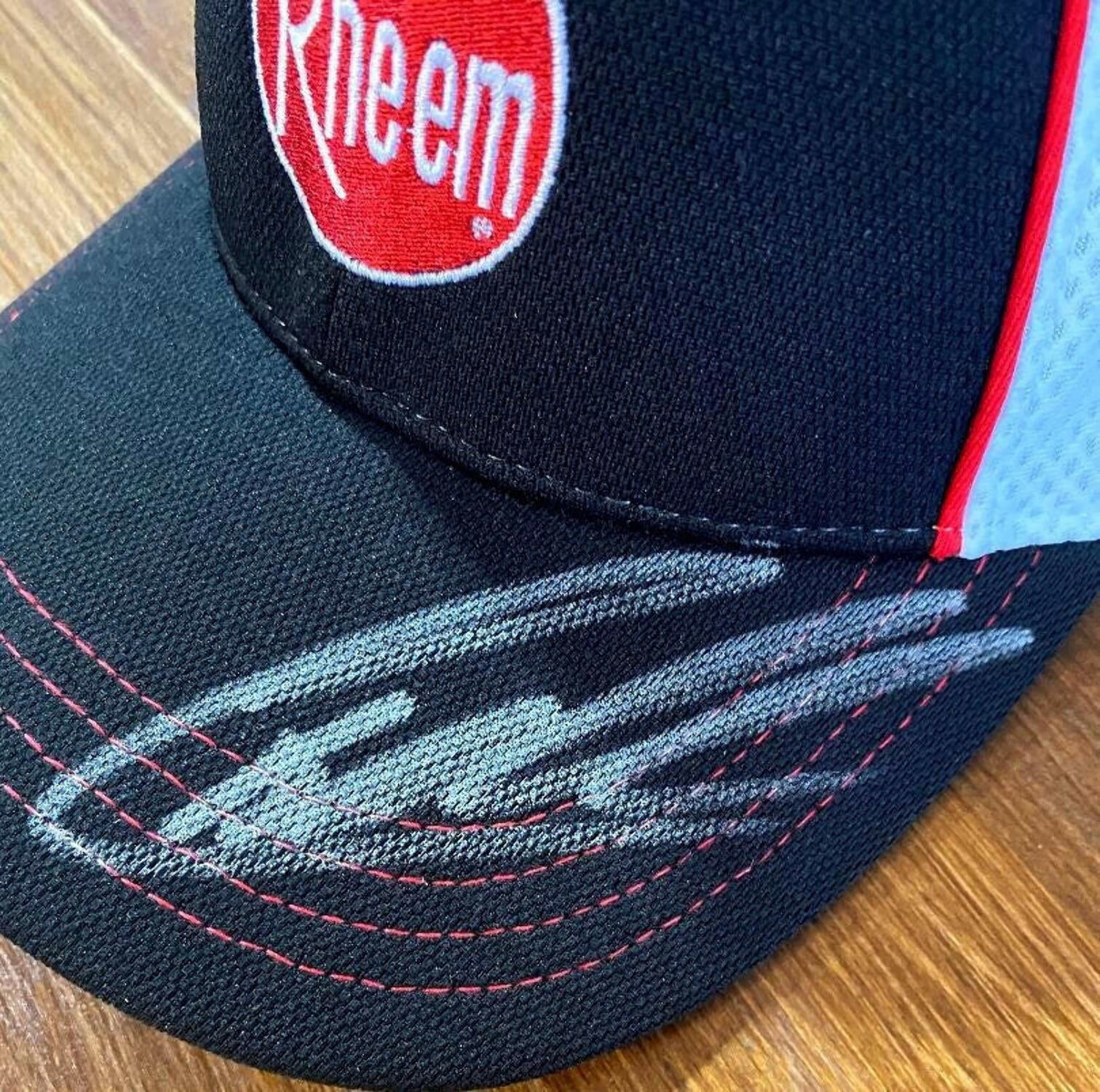 Christopher Bell autographed Rheem Joe Gibbs Racing NASCAR cap or hat ...