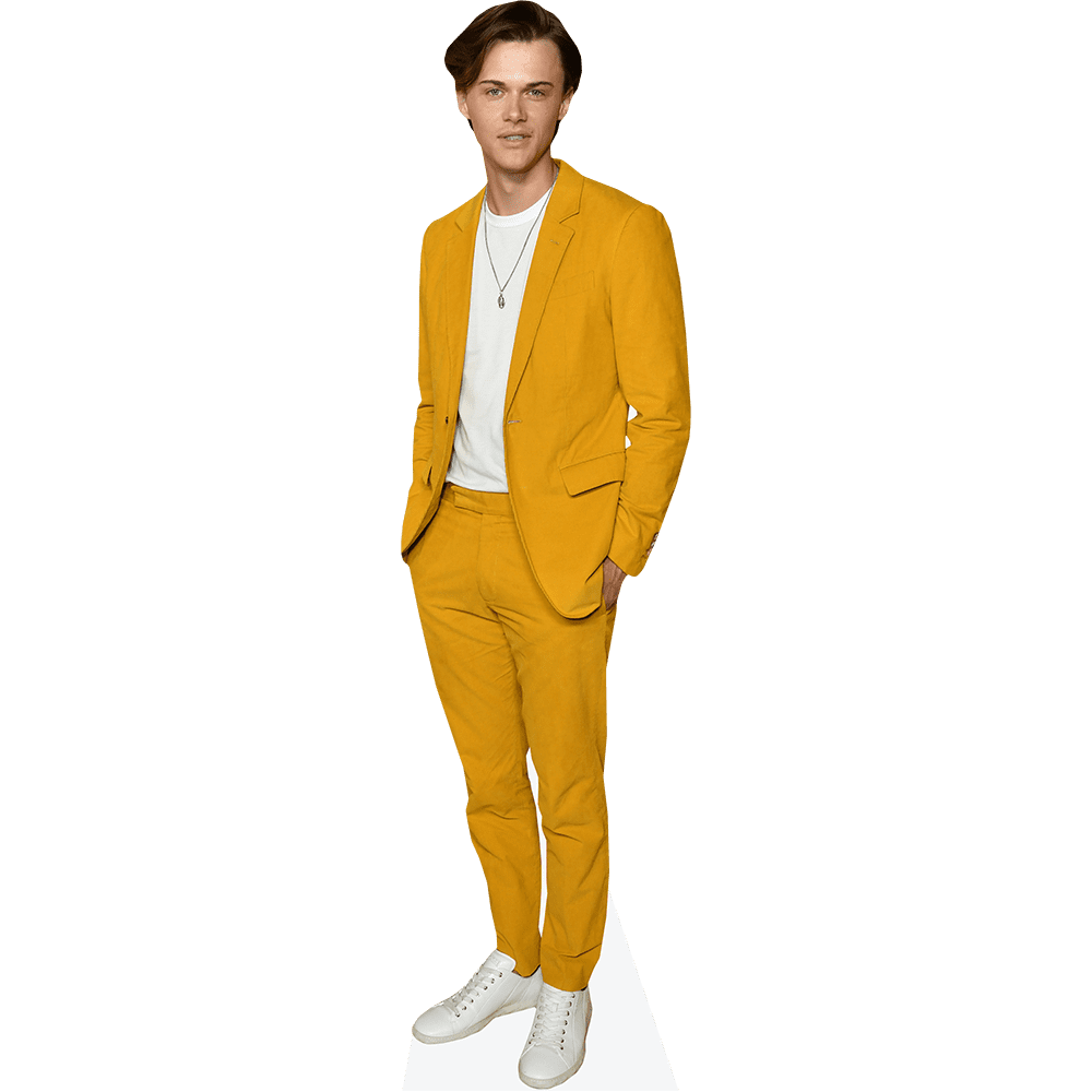 Christopher Briney (Yellow Suit) Lifesize Cardboard Cutout Standee ...