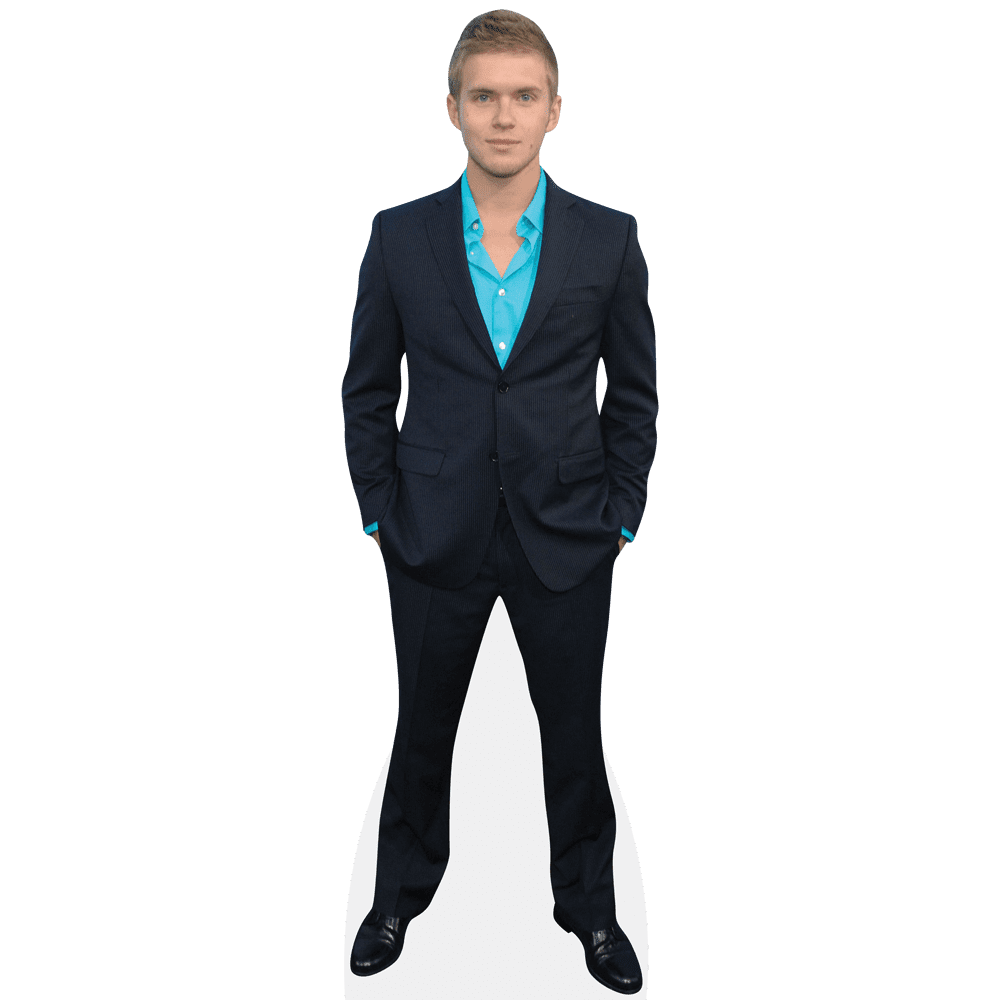 Christopher Brochu (Suit) Lifesize Cardboard Cutout Standee - Walmart.com