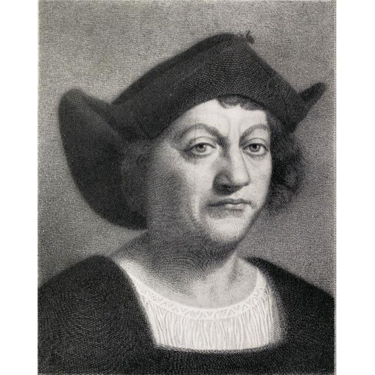 Christopher Columbus 1451-1506. Spanish Explorer Discoverer of America ...