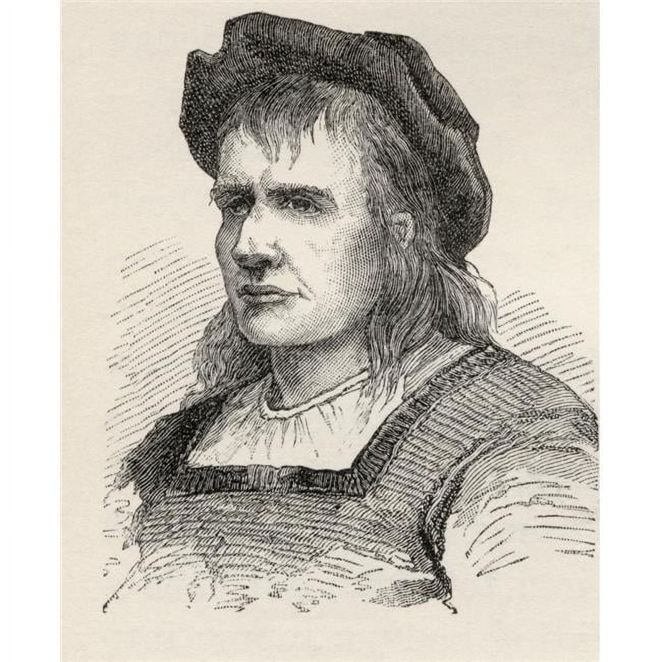 Christopher Columbus C. 1451 to 1506. Genoese Navigator Colonizer & Explorer. Poster Print ...