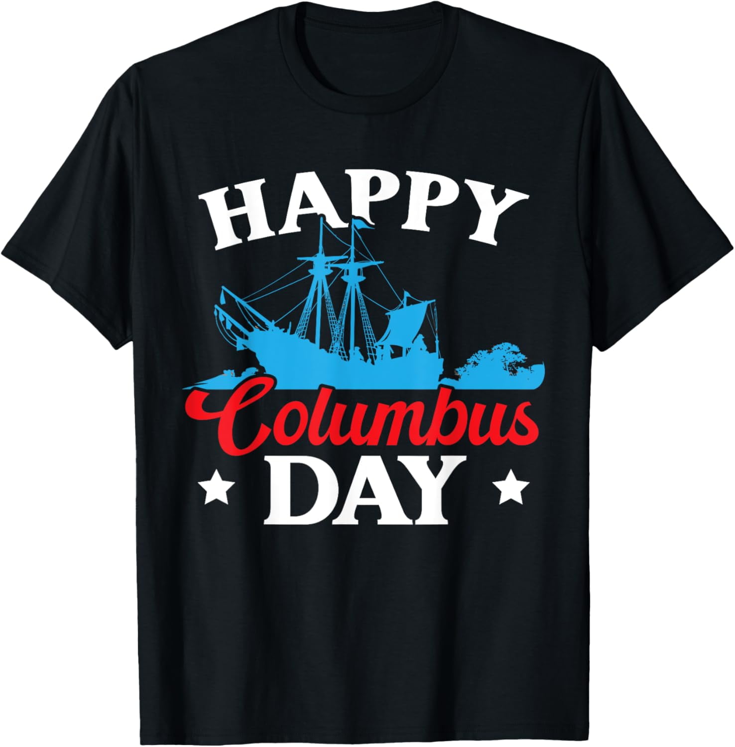 Christopher Columbus Italian American Happy Columbus Day T-Shirt ...