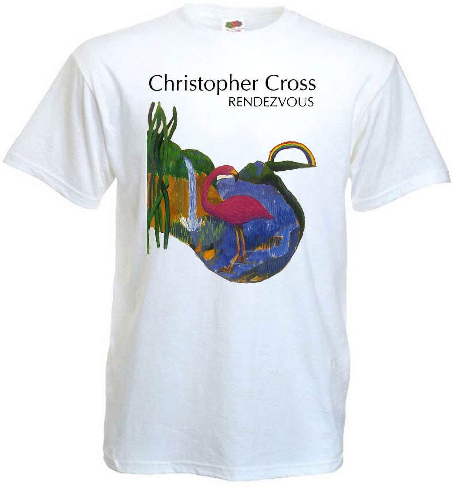 Christopher Cross Rendezvous v6 T shirt white all sizes S-5XL - Walmart.com
