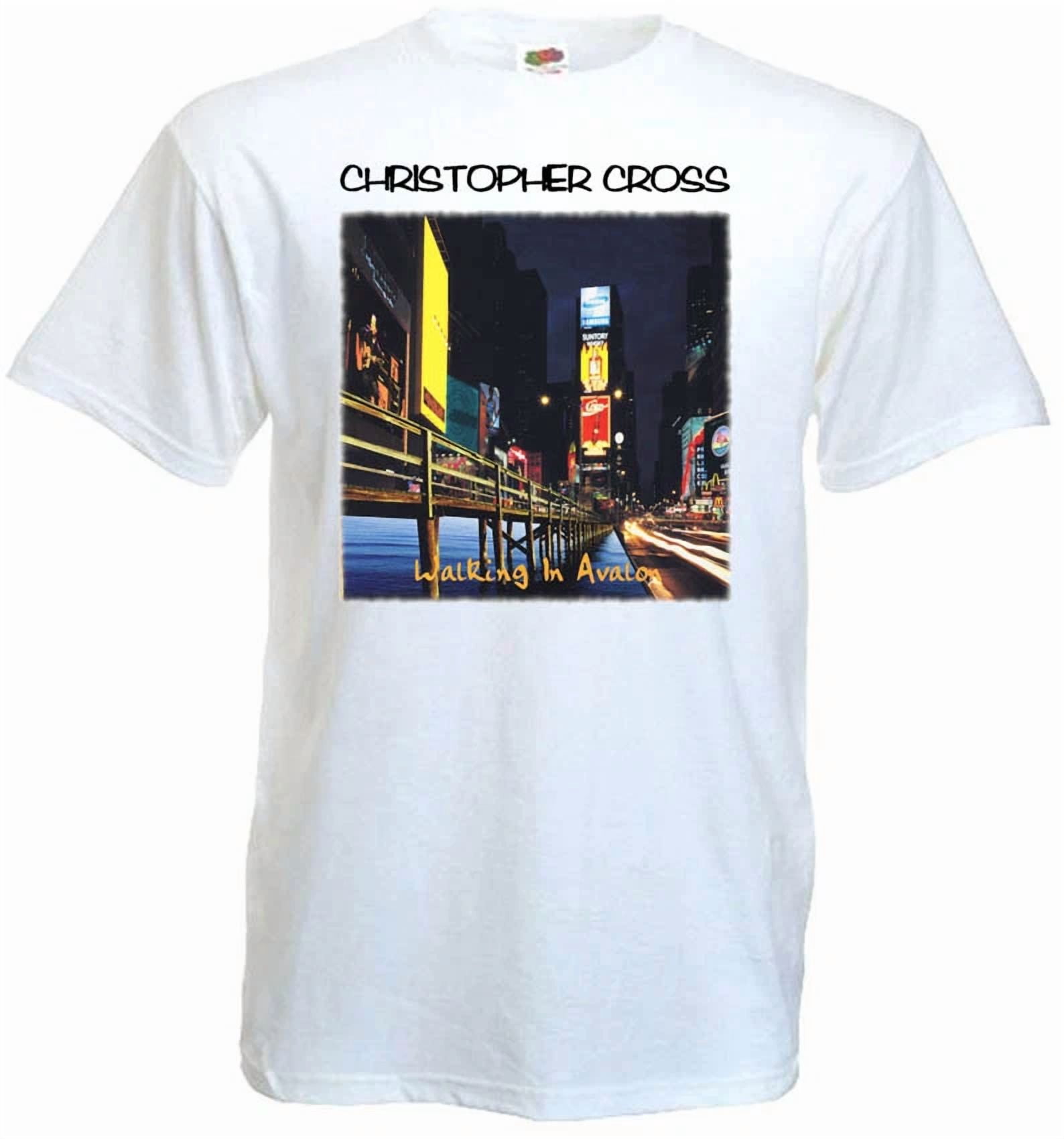 Christopher Cross Walking In Avalon v8 T shirt white all sizes S-5XL ...