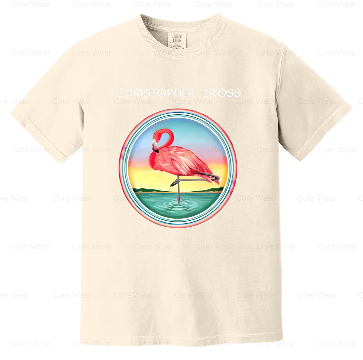 Christopher Cross Yacht Rock Album Tribute Retro Music V61289 Comfort Color T-Shirt, for Unisex ...