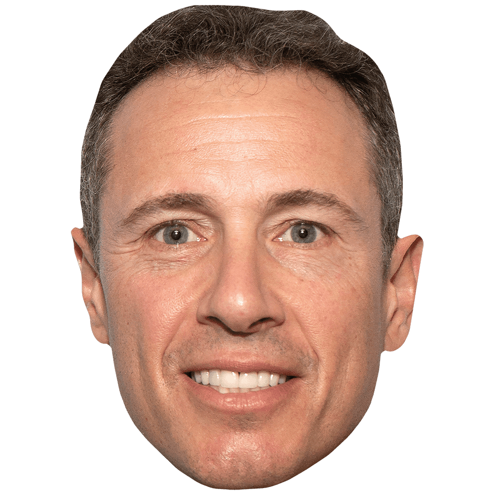 Christopher Cuomo (Smile) Big Head. Larger than life mask. - Walmart.com