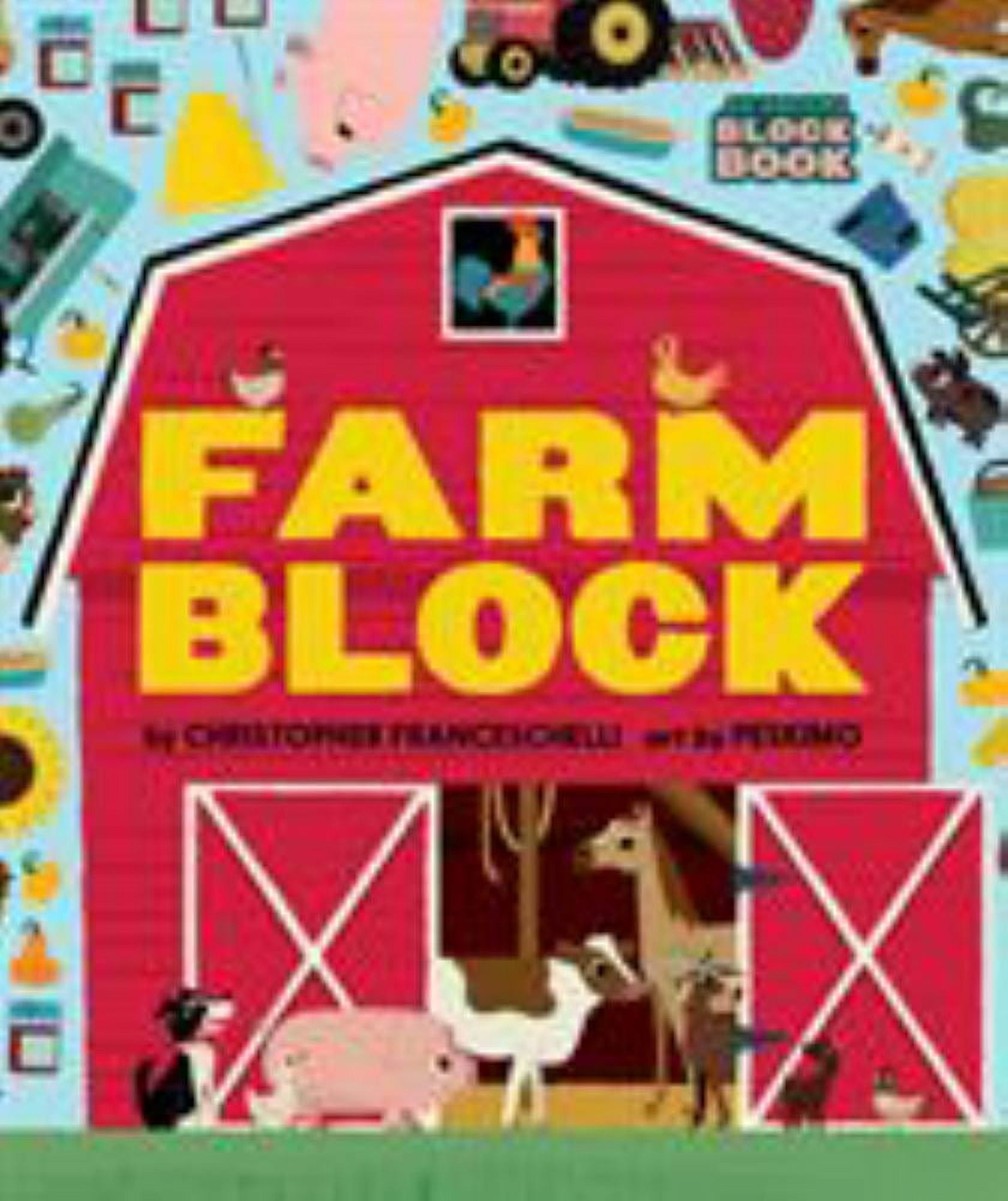Abrams Block Book Farmblock, Interactive Board Book for Kids, Toddlers ...