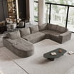 Christopher Knight Home 4-Seat Modular Sectional Sofa, Round-Back ...