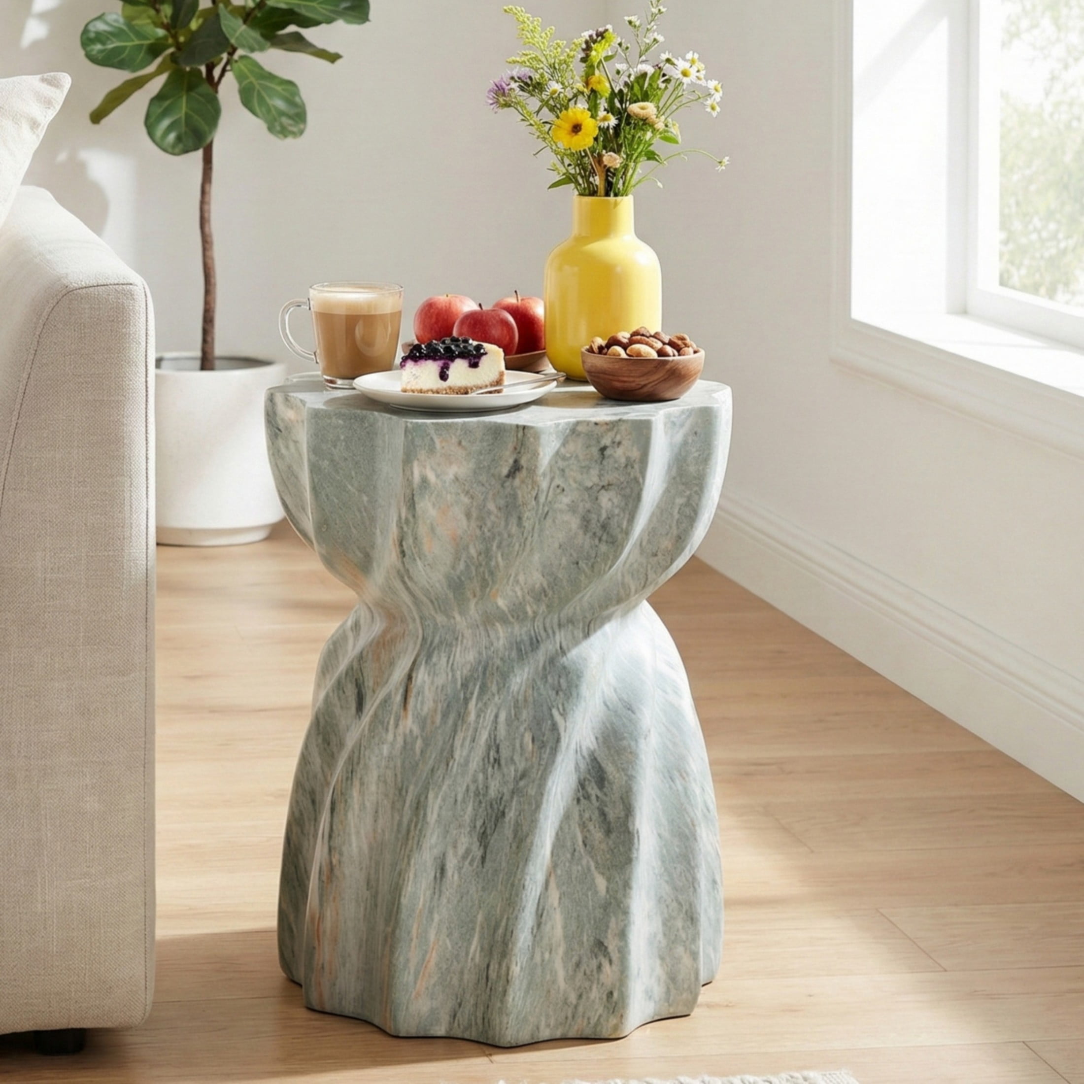 Christopher Knight Home 19" Indoor Outdoor Lightweight Concrete ...