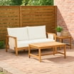 Christopher Knight Home 4-Piece Patio Conversation Set with Coffee ...