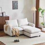 Christopher Knight Home 3-Piece Modular Sectional Sofa with Ottoman, 69 ...