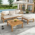 Christopher Knight Home 3-Piece Outdoor Sectional Sofa Set, Rope Weave ...