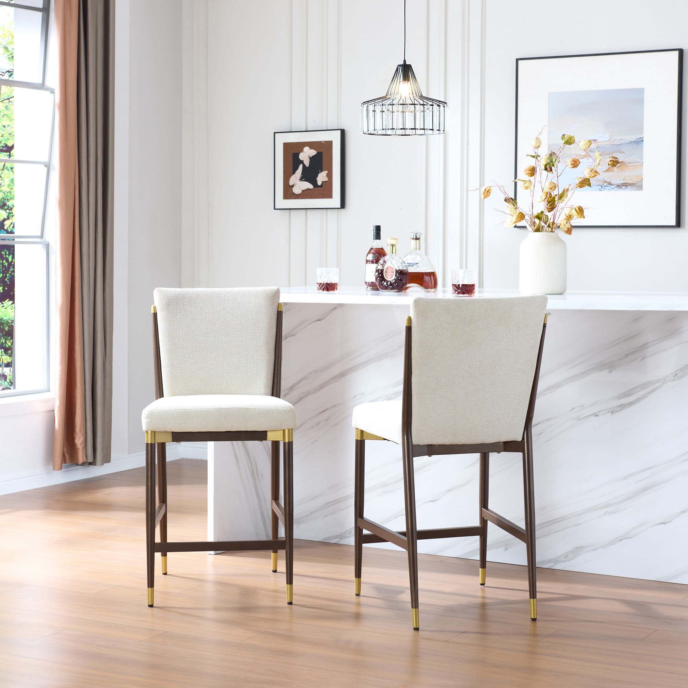 Christopher Knight Home 40"H Modern Armless Kitchen Counter Stool Set ...