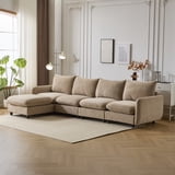 Christopher Knight Home 5-Piece Modular Sectional Sofa with Ottoman ...