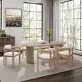Christopher Knight Home 7-Piece Dining Set, Oval Double Pedestal Table ...