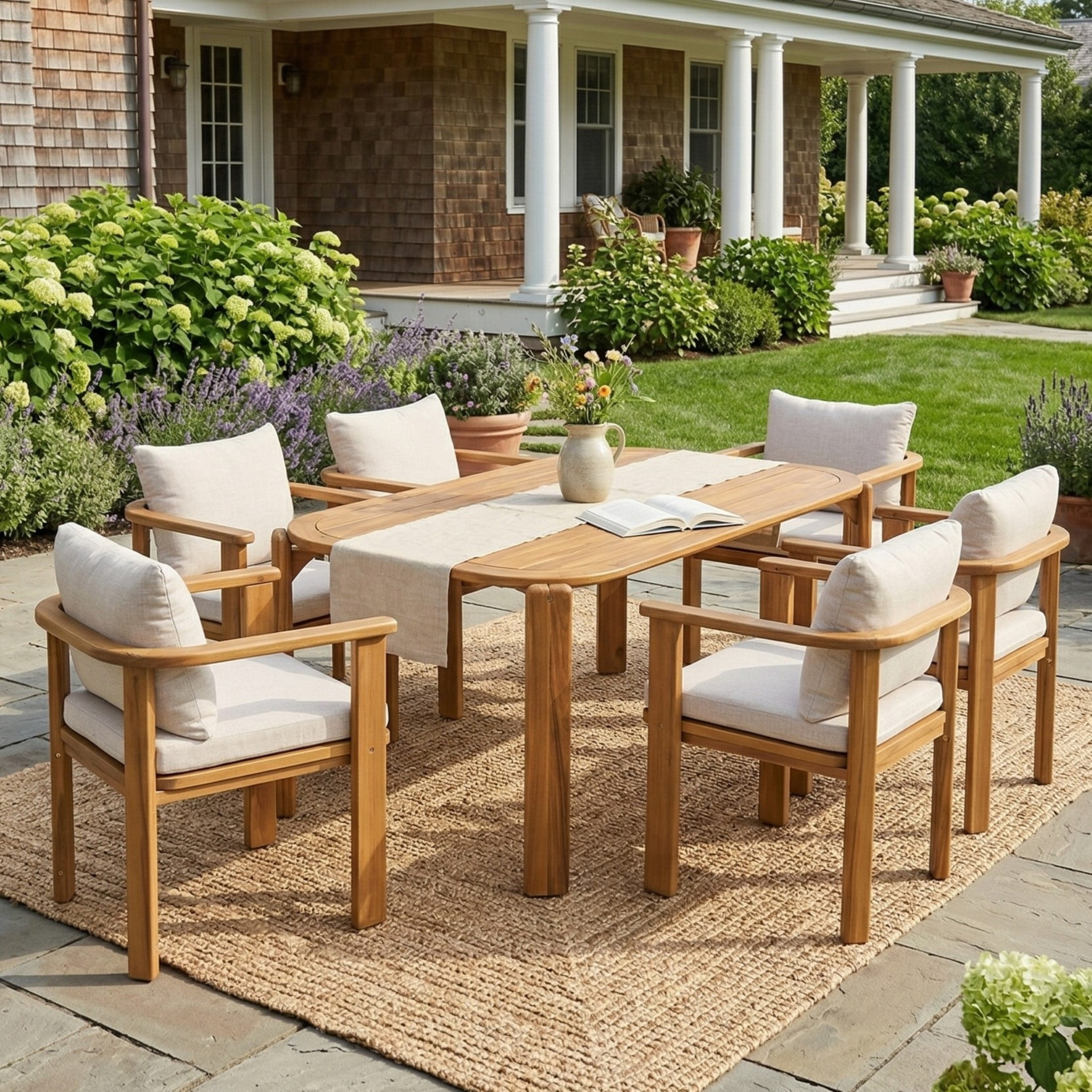 Farmhouse Patio Dining Set