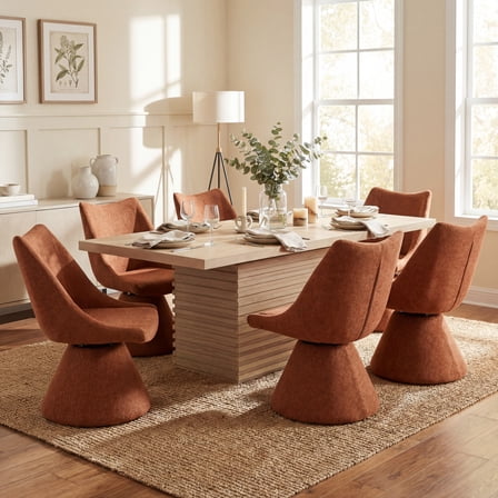 Christopher Knight Home 7-Piece Modern Dining Set, 84" Rectangular ...