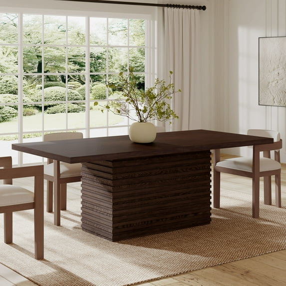 Christopher Knight Home 84" Modern Rectangular Dining Table for 6–8 ...