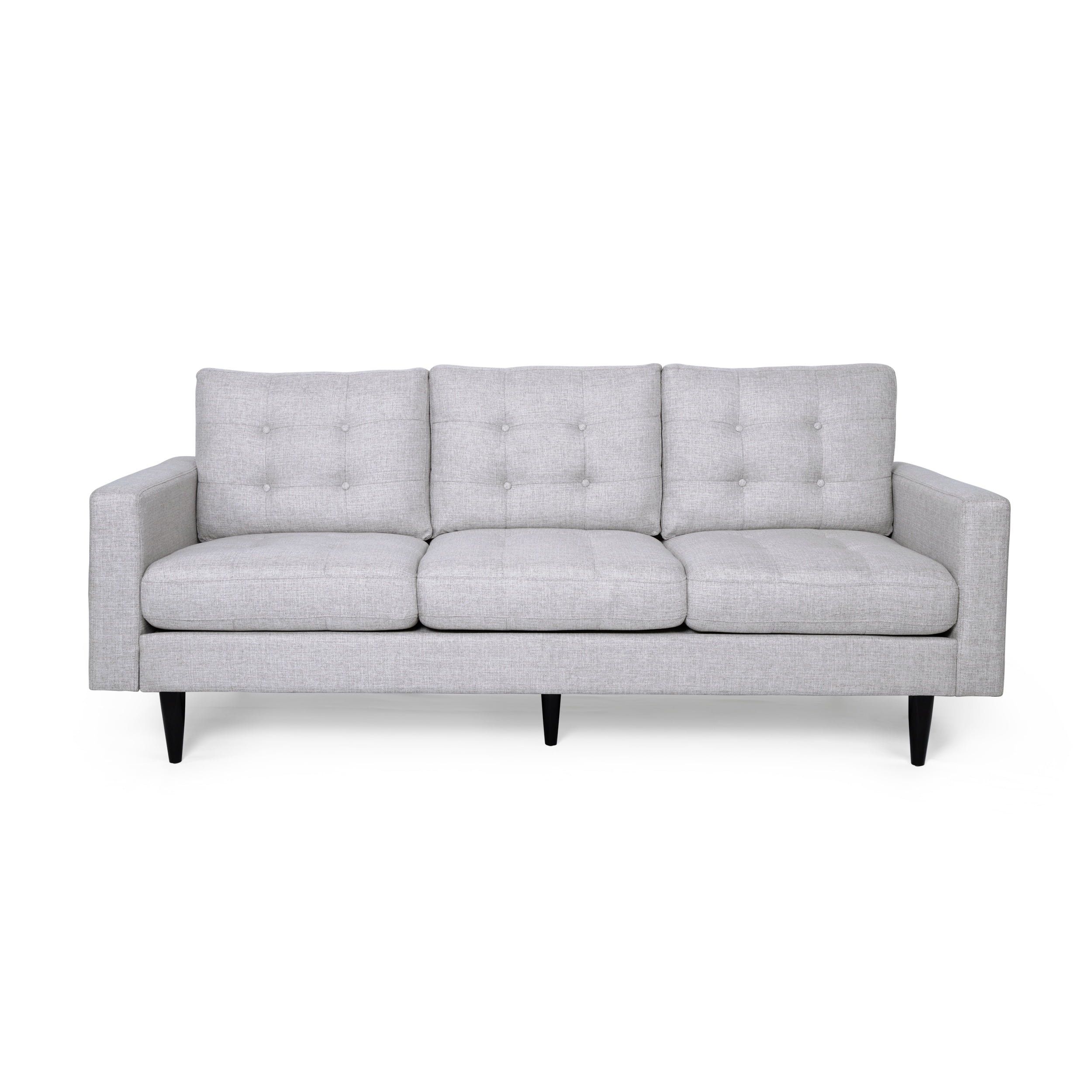 Christopher Knight Home Adderbury Contemporary 3-seat Tufted Fabric ...