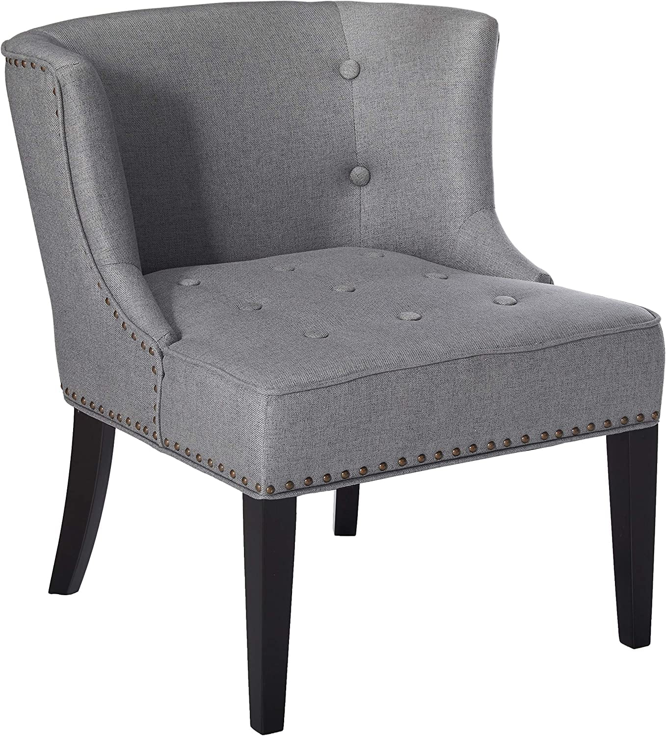 Christopher Knight Home Adelina Fabric Occaisional Chair, Grey ...
