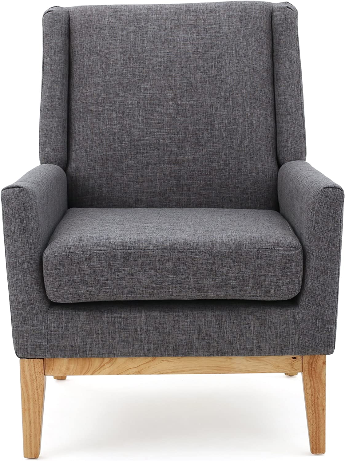 Christopher Knight Home Aurla Fabric Accent Chair, Light Grey 27.5D x ...