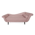 Christopher Knight Home Calvert Upholstered Chaise Lounge by Rolled ...