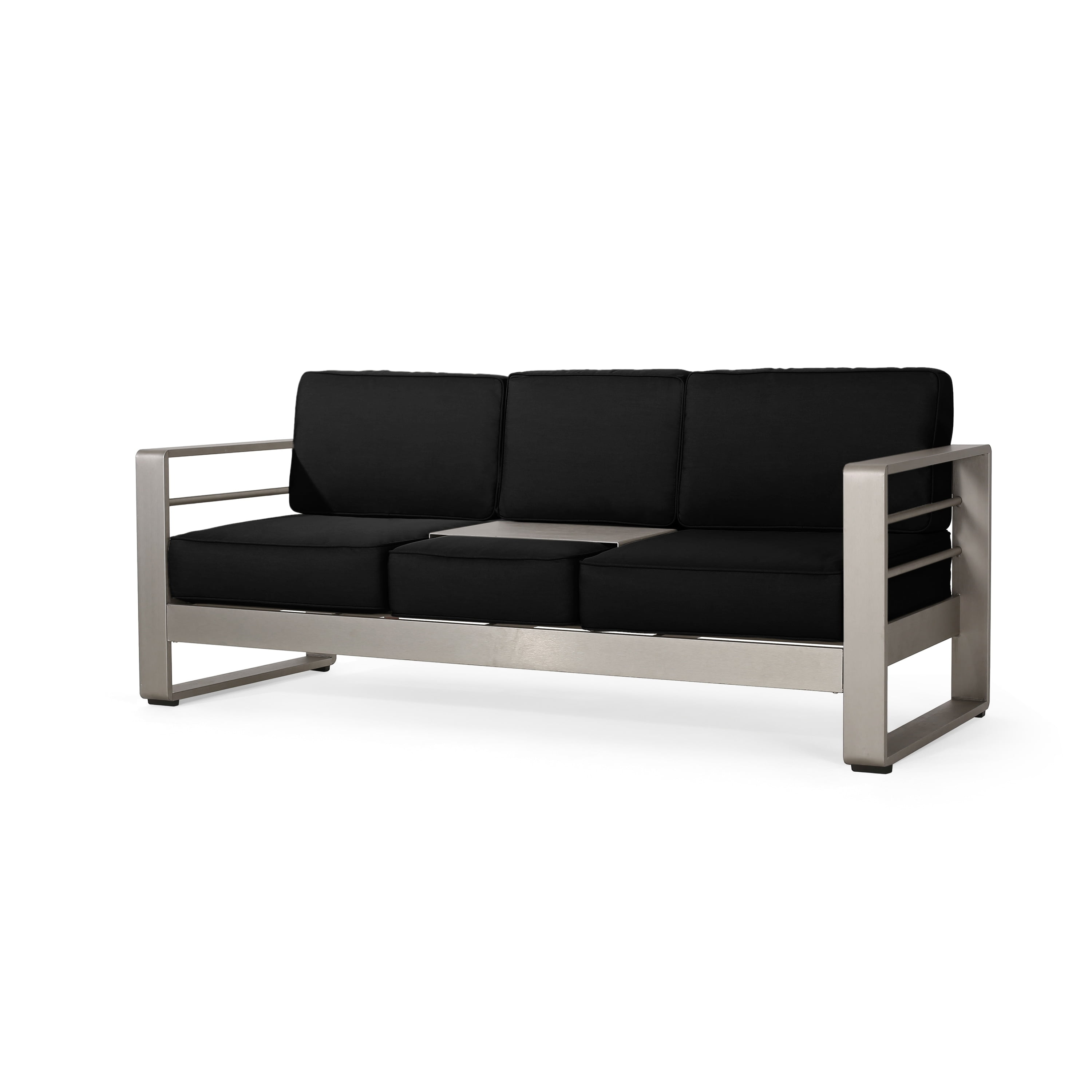 Christopher Knight Home Cape Coral Aluminum and Sunbrella Outdoor 5 ...