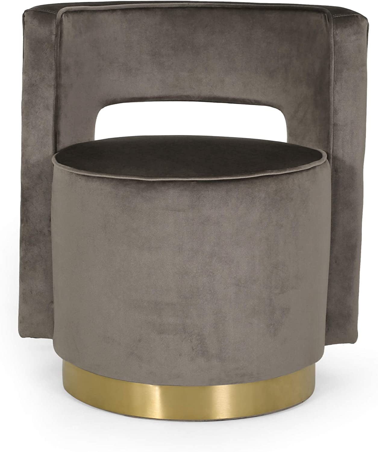 Christopher Knight Home Cardan Club Chair, Gray + Copper - Walmart.com