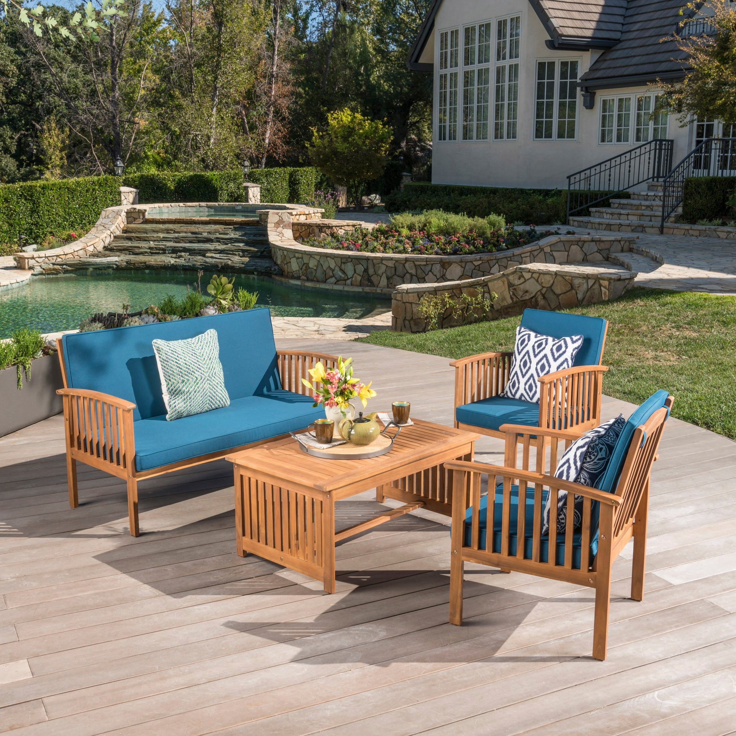 Carolina 4 piece acacia store