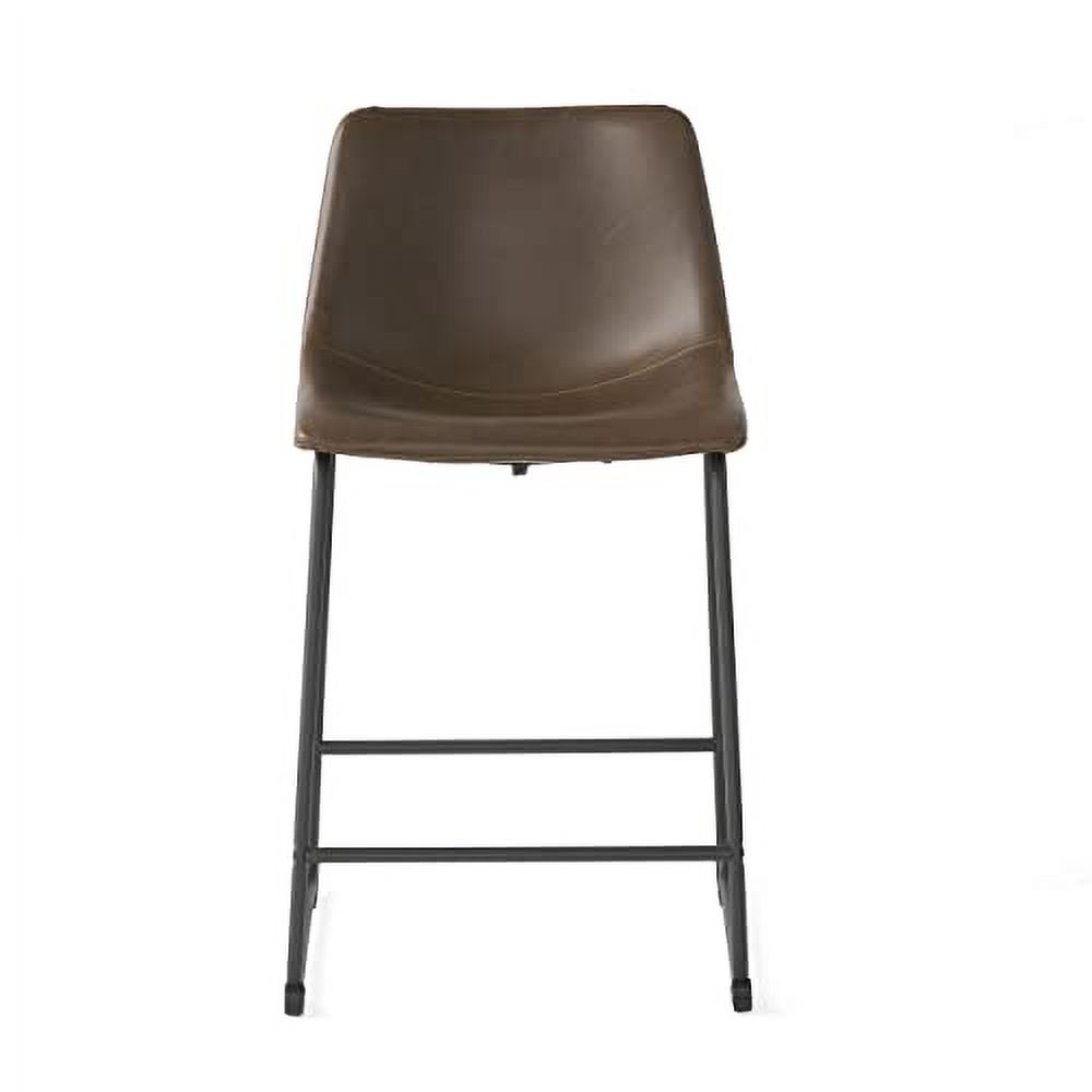 Christopher Knight Home Charlie Vintage Brown Counter Stool - Walmart.com